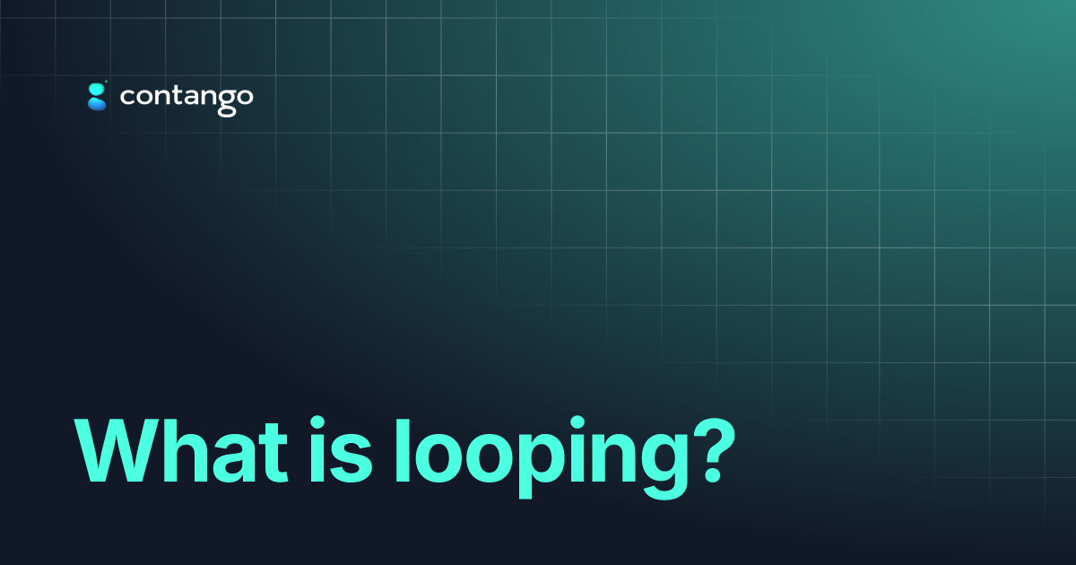 What is looping? | Contango