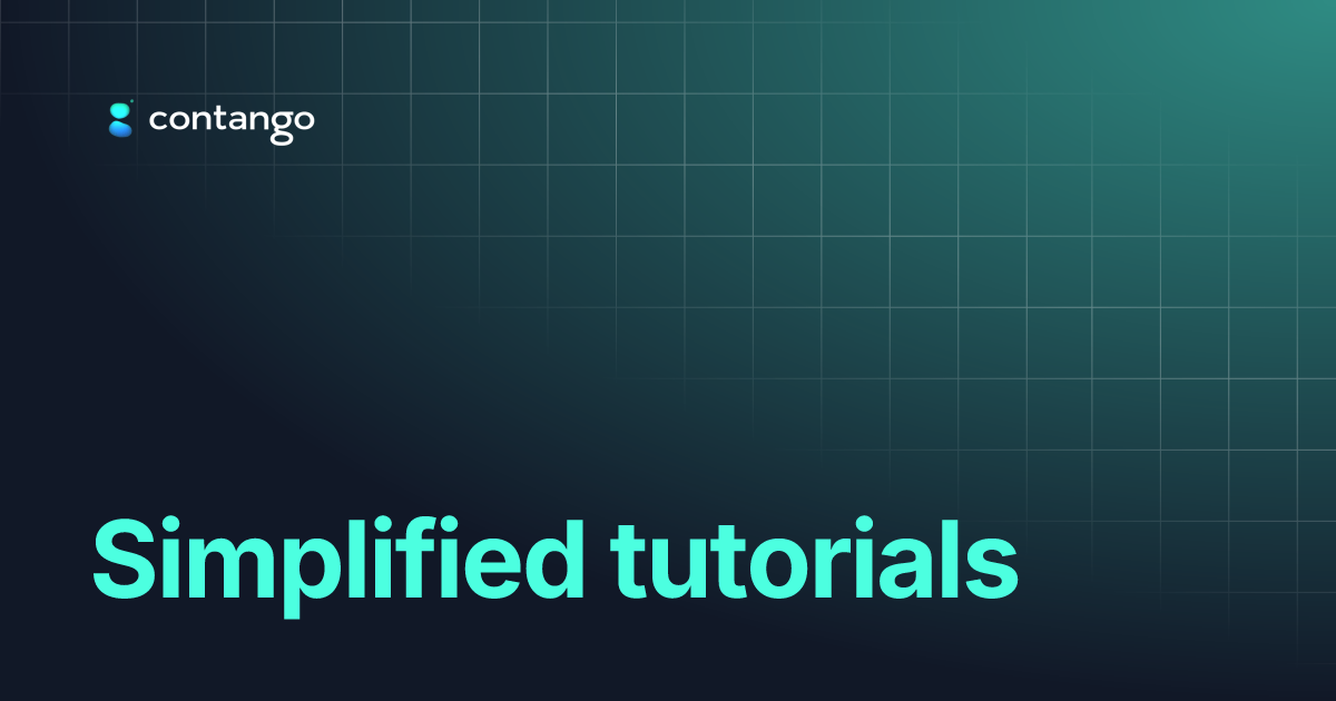 Strategies tutorials | Contango